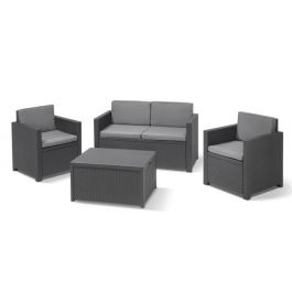 Salon de jardin bas "Monaco" d'Allibert | Heuts.fr